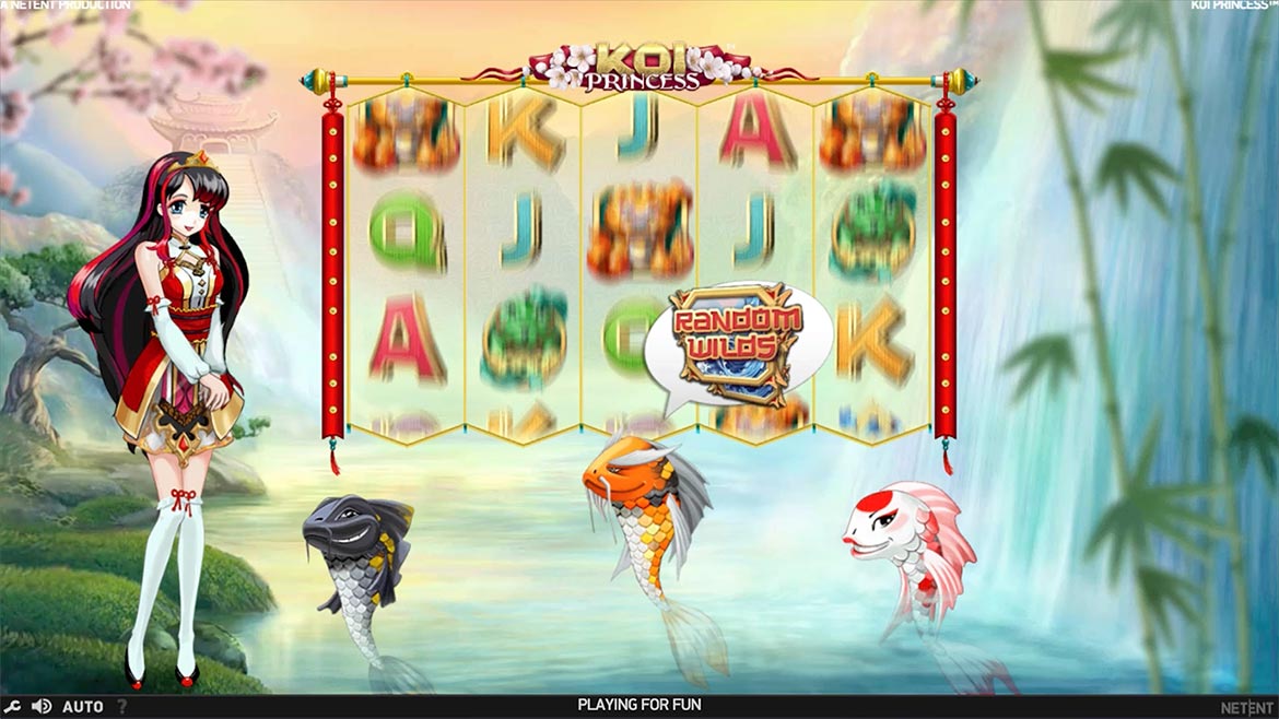 Play Koi Princess from NetEnt (Review) Vernons